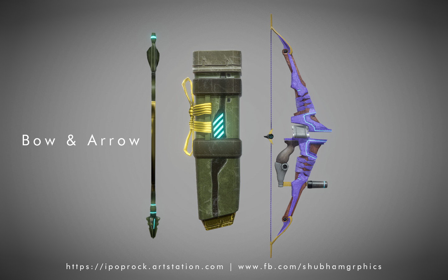 ArtStation - Bow & Arrow | SK Graphics
