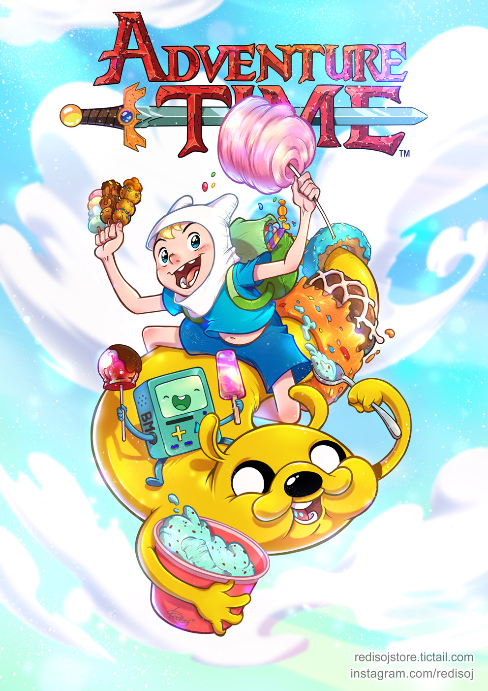 ArtStation - Fan-art Adventure time