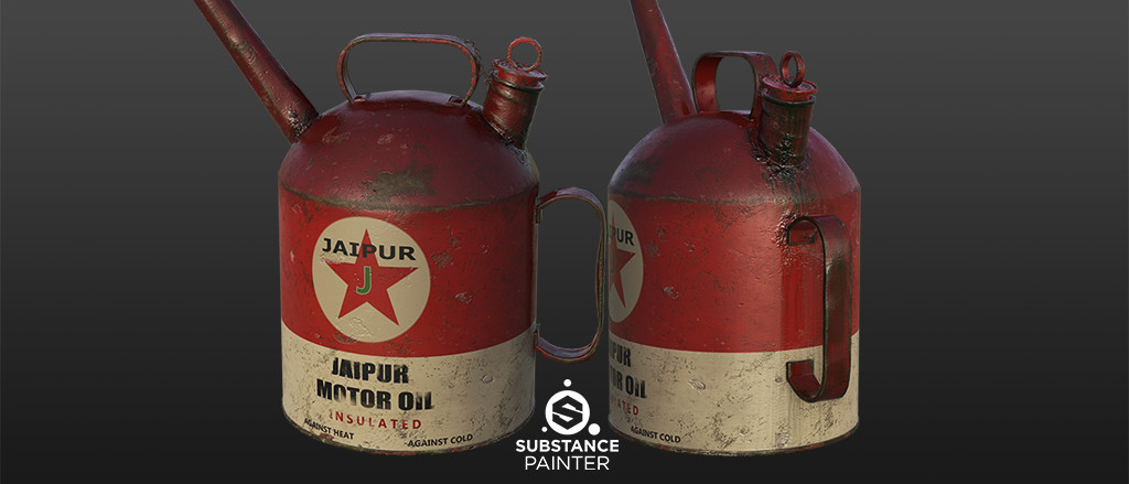 ArtStation - Oil Cane