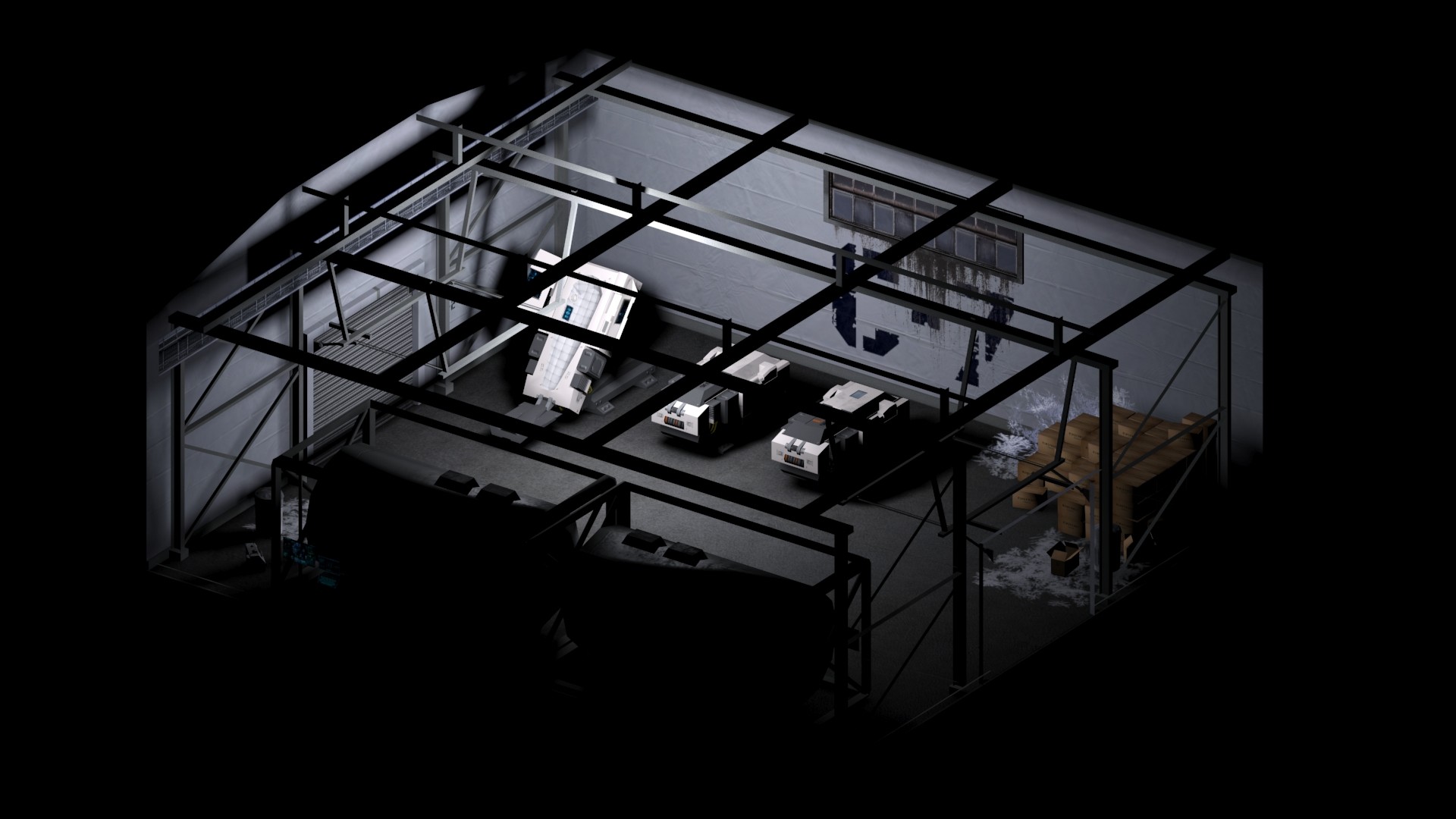 ArtStation - Sci-fi Garage Unit