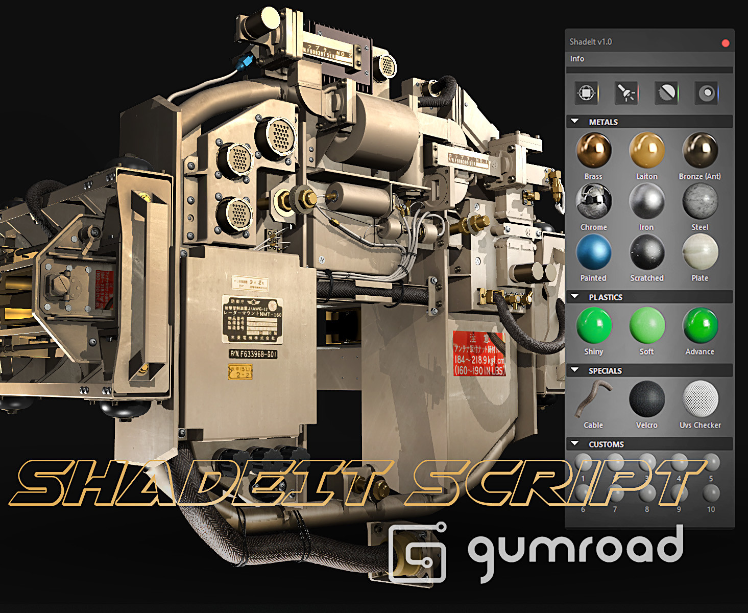 ArtStation - ShadeIt Script for Maya - Realtime Shading