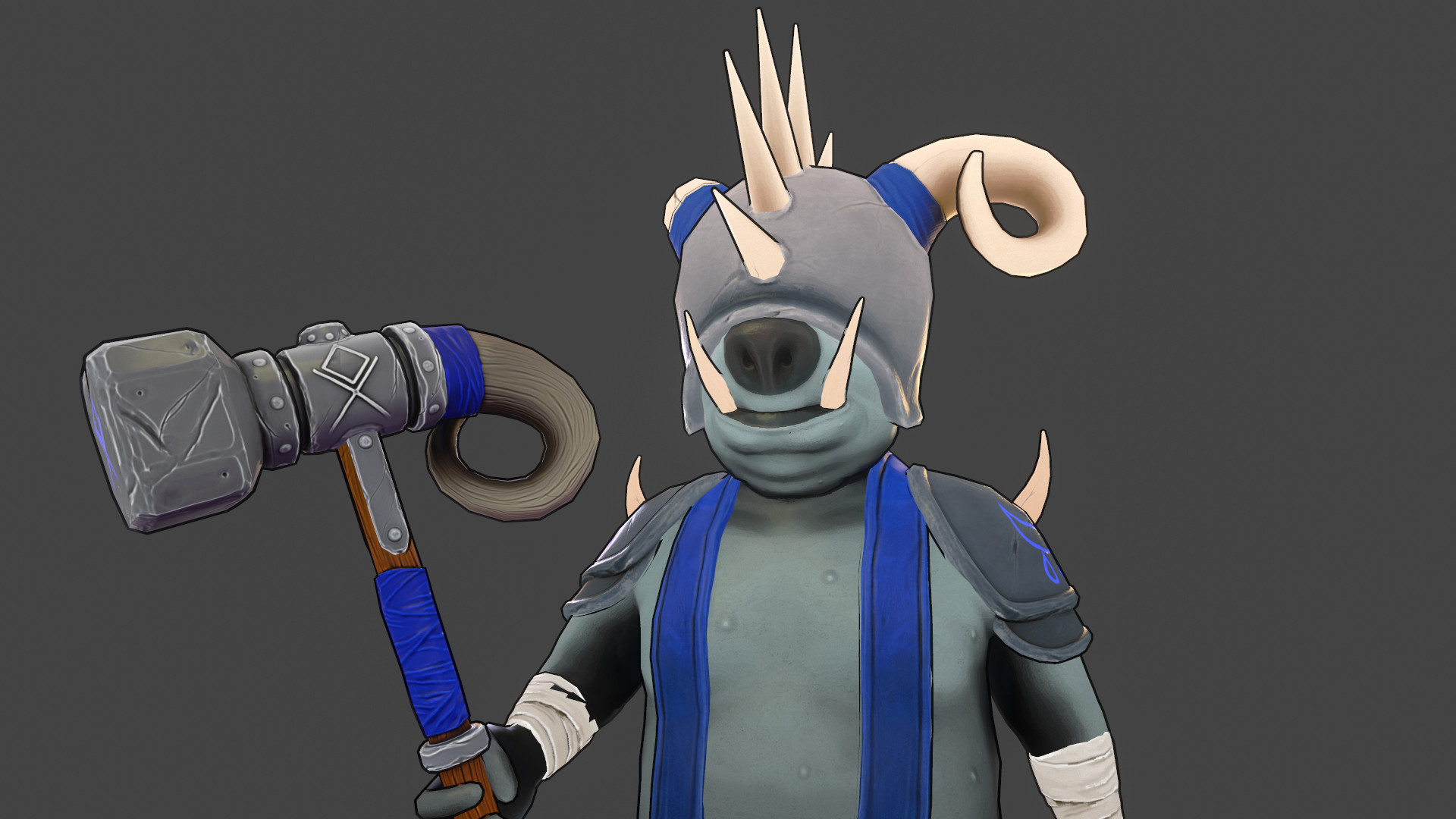 Shihab Miah - Stylised Tank Character