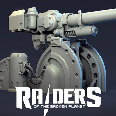 ArtStation - Deck Turret 3 - Raiders of the Broken Planet