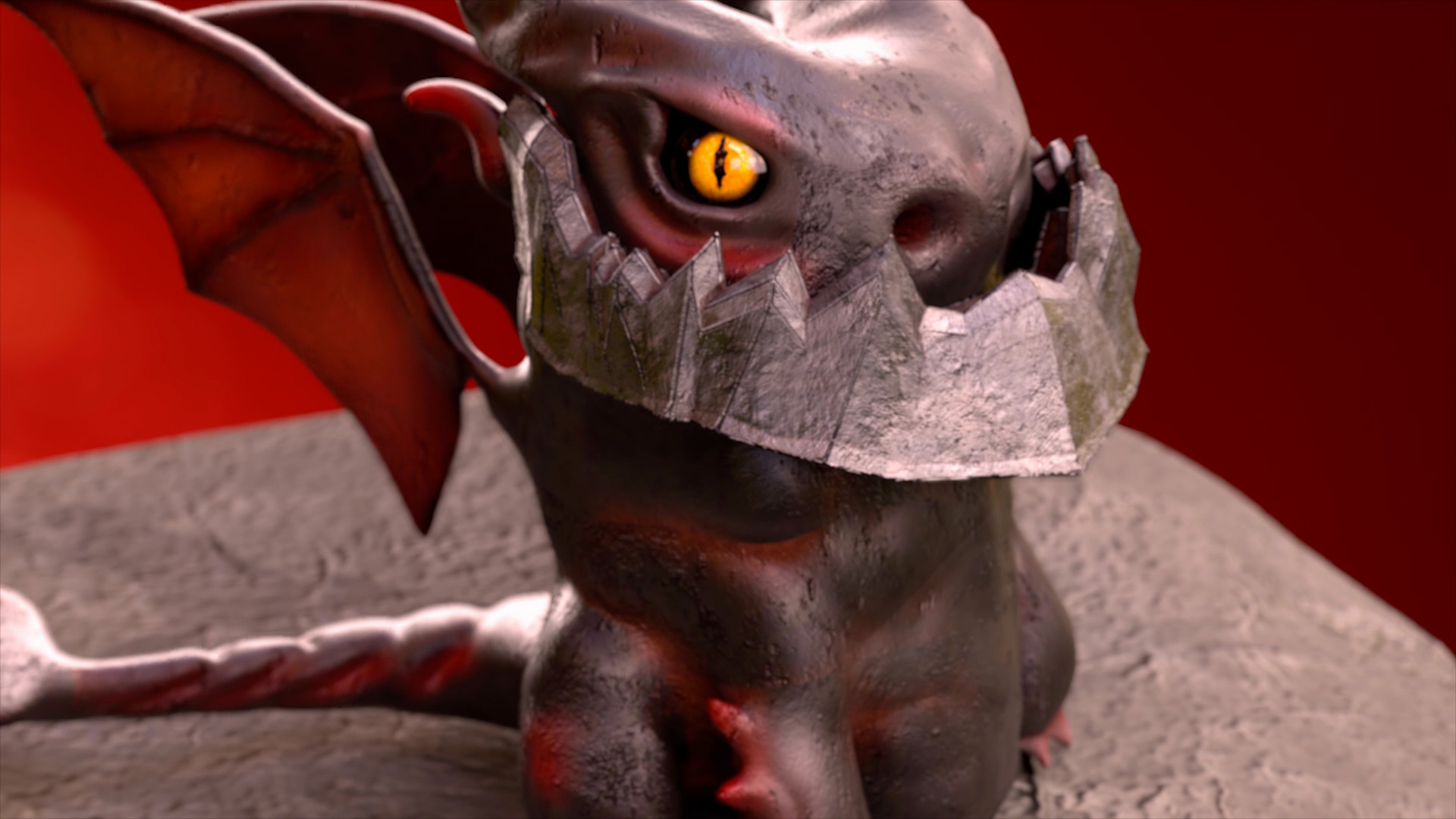 ArtStation - Baby Deathwing by Deniz Freire