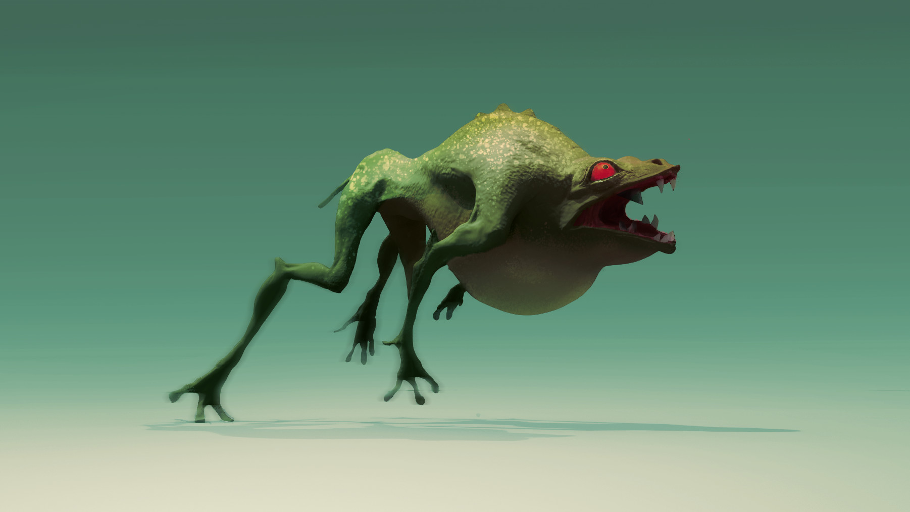 ArtStation - Hybride / Frog / Creature