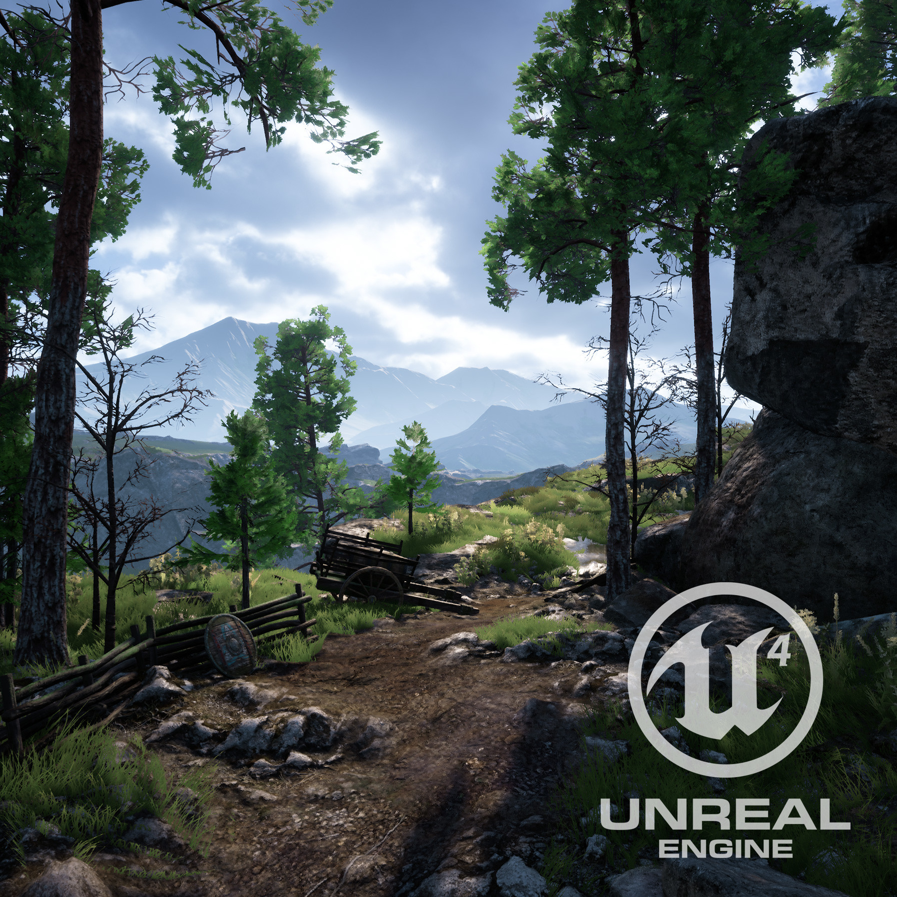 ArtStation - UE4 Level Design and Lightng