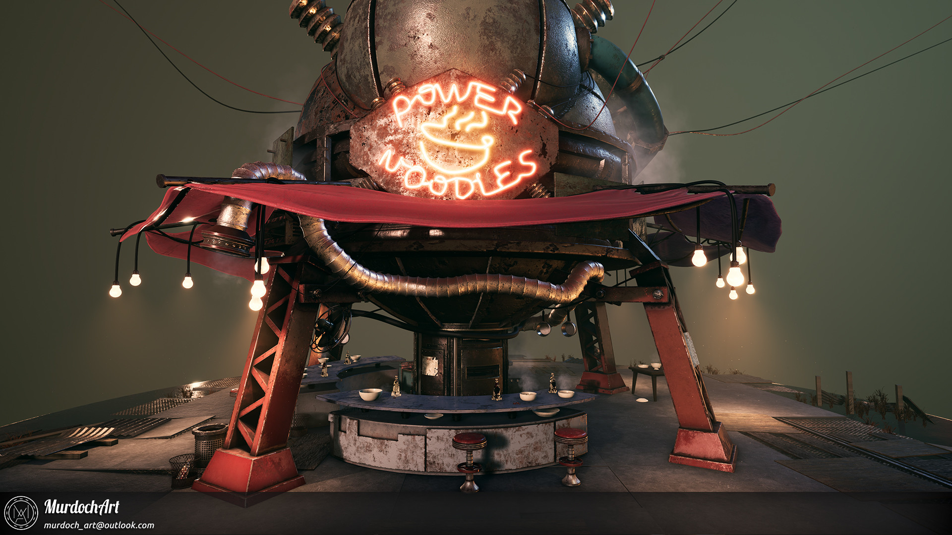 ArtStation - Power Noodles