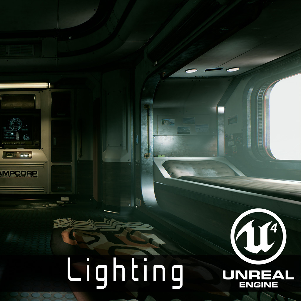 ArtStation - Ue4 Lighting | Liam Tart Environment