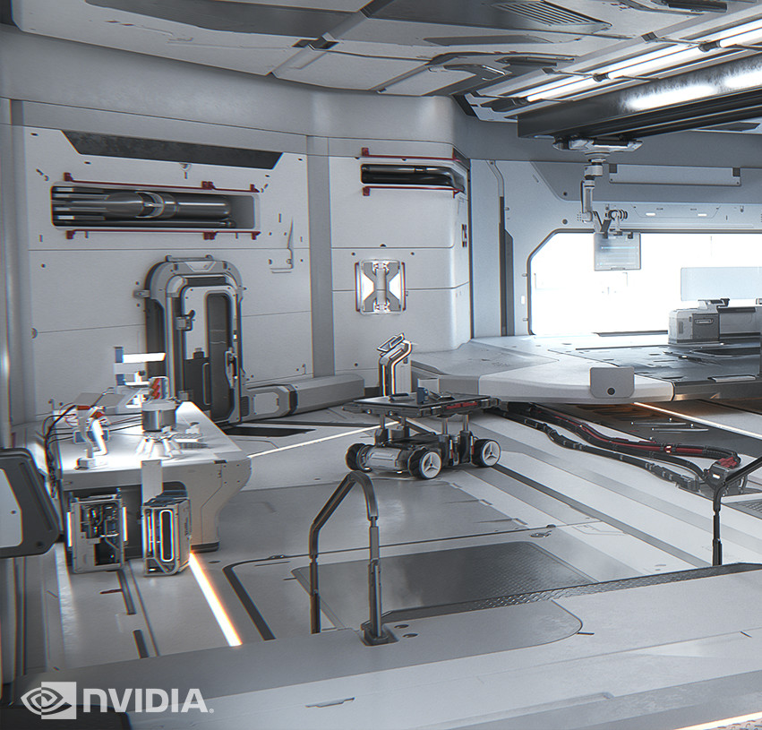 ArtStation - Nvidia Holodeck Lab - Assets