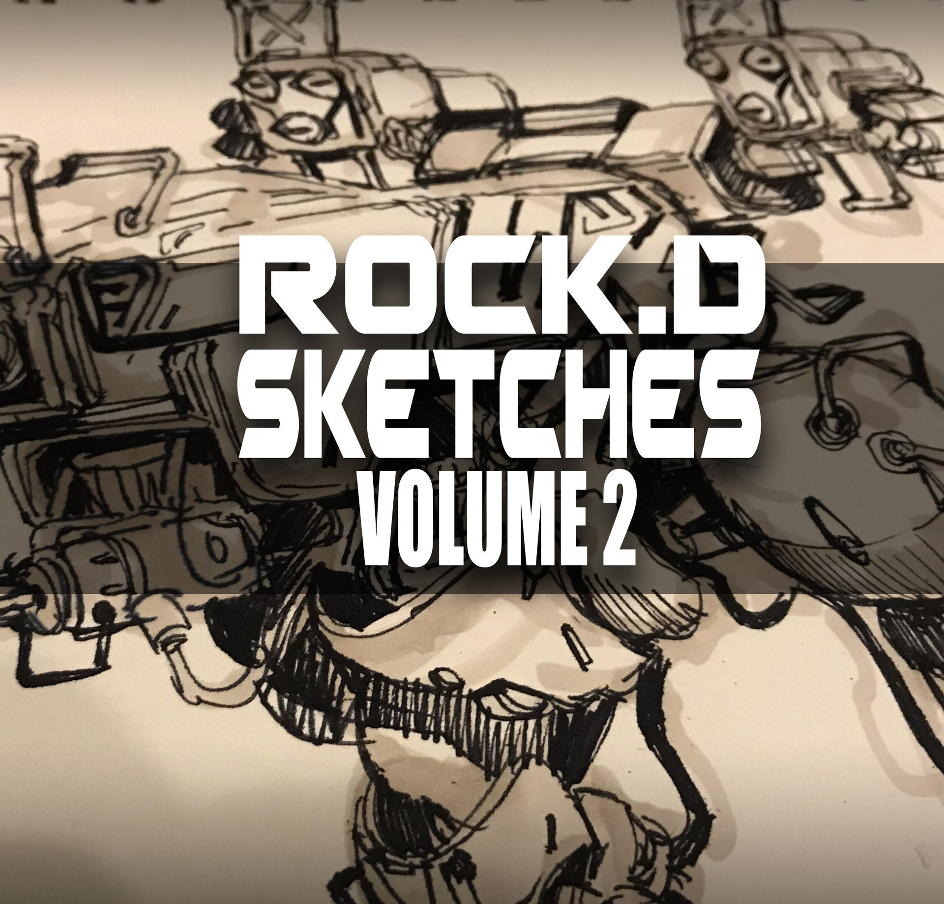 ArtStation - RockD Sketches Volume 2