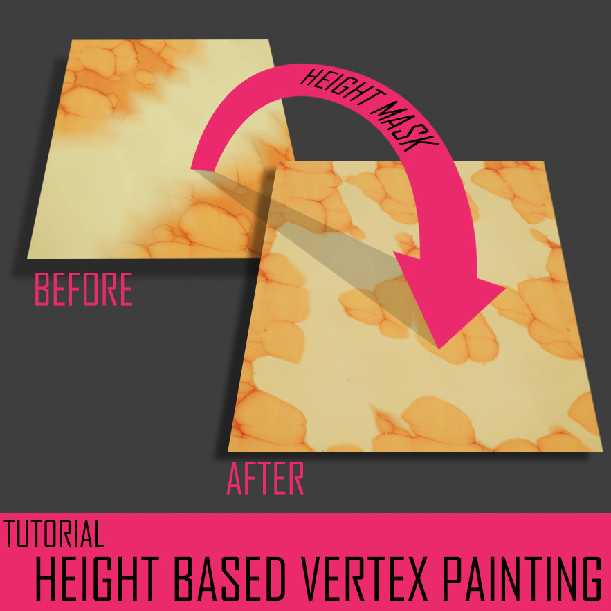 ArtStation - Tips and Tricks : “Height Map” Vertex Painting