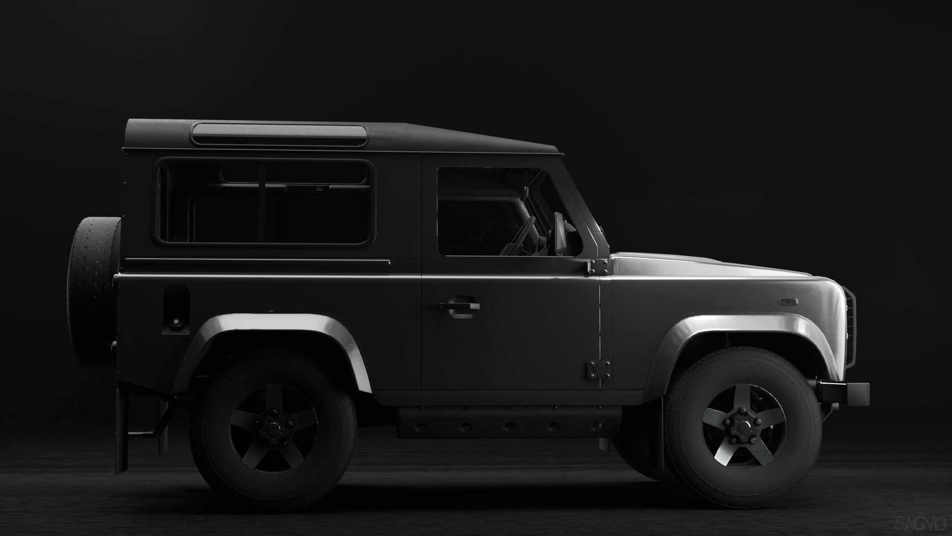 ArtStation - Land Rover Defender