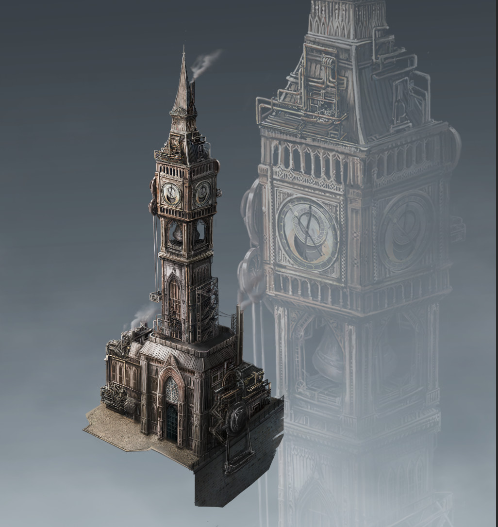 ArtStation - The Clock Tower