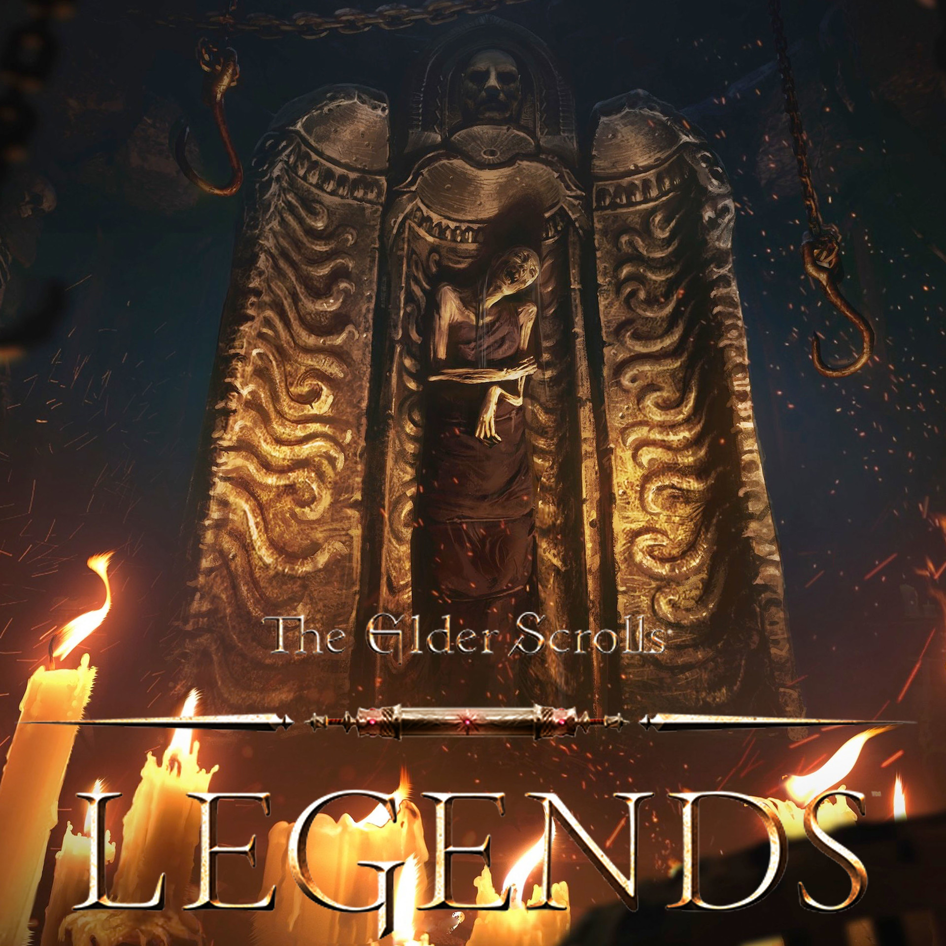 ArtStation - TES: Legends Illustrations Batch 02 (Flames and snow)