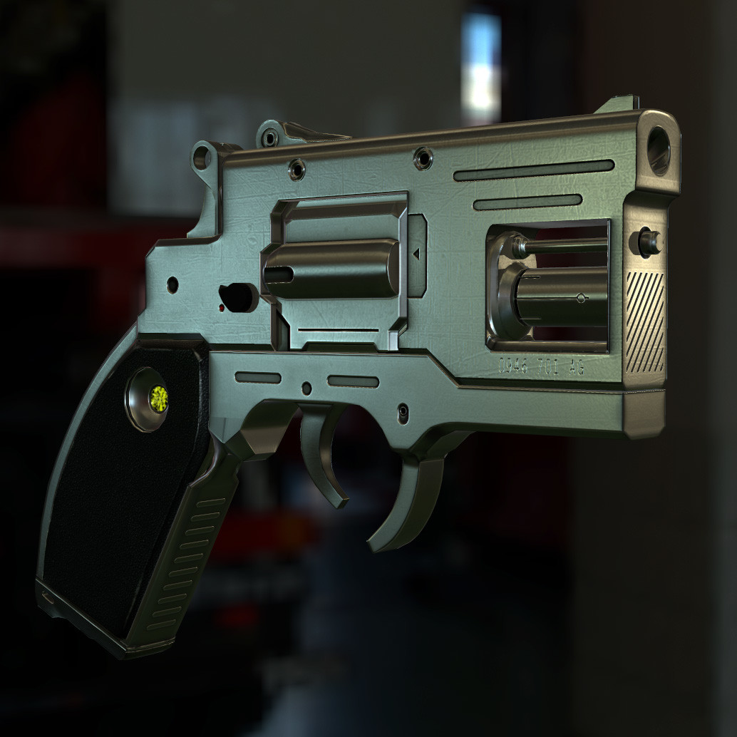 ArtStation - Capsule Pistol V1