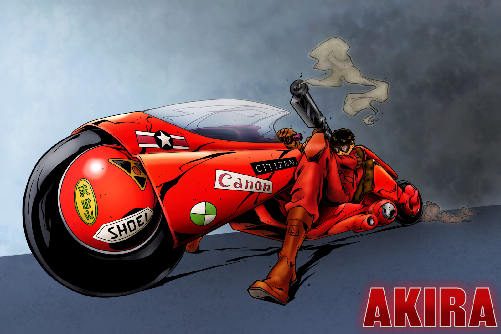 ArtStation - Akira - Digital coloring
