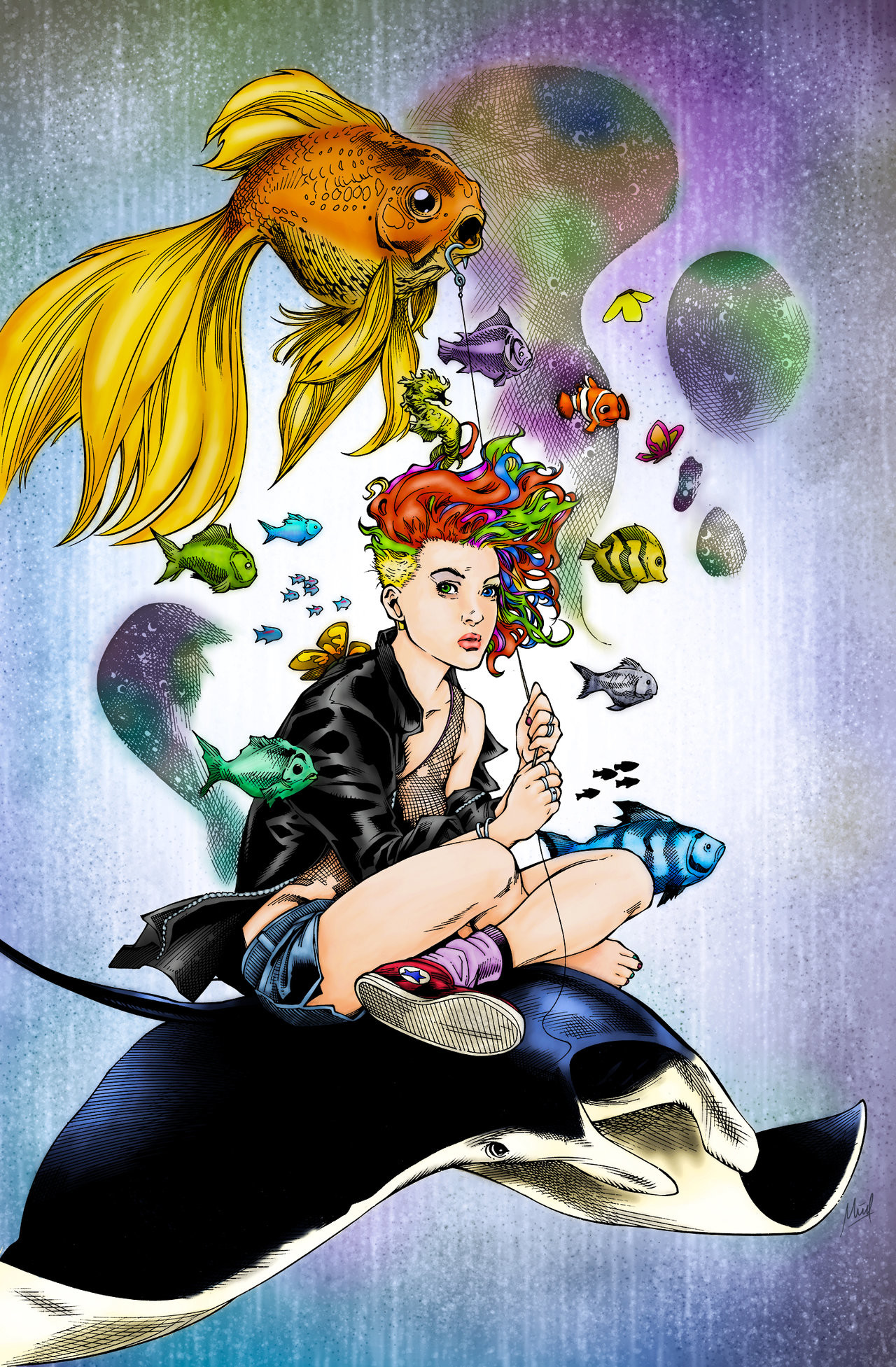 ArtStation - Delirium - Digital coloring