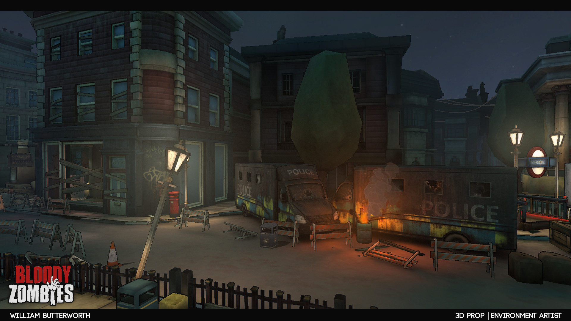 ArtStation - Bloody Zombies | Street Museum