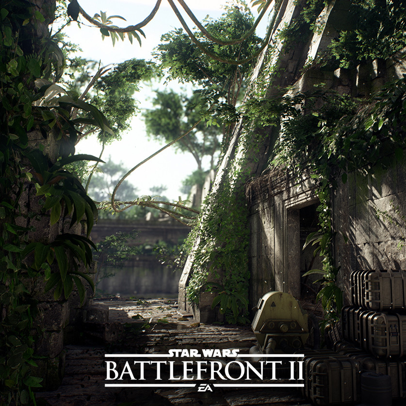 ArtStation - Star Wars Battlefront II Yavin 4 Exteriors