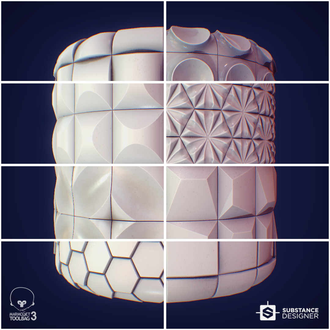 ArtStation - Ceramic Tile Replication