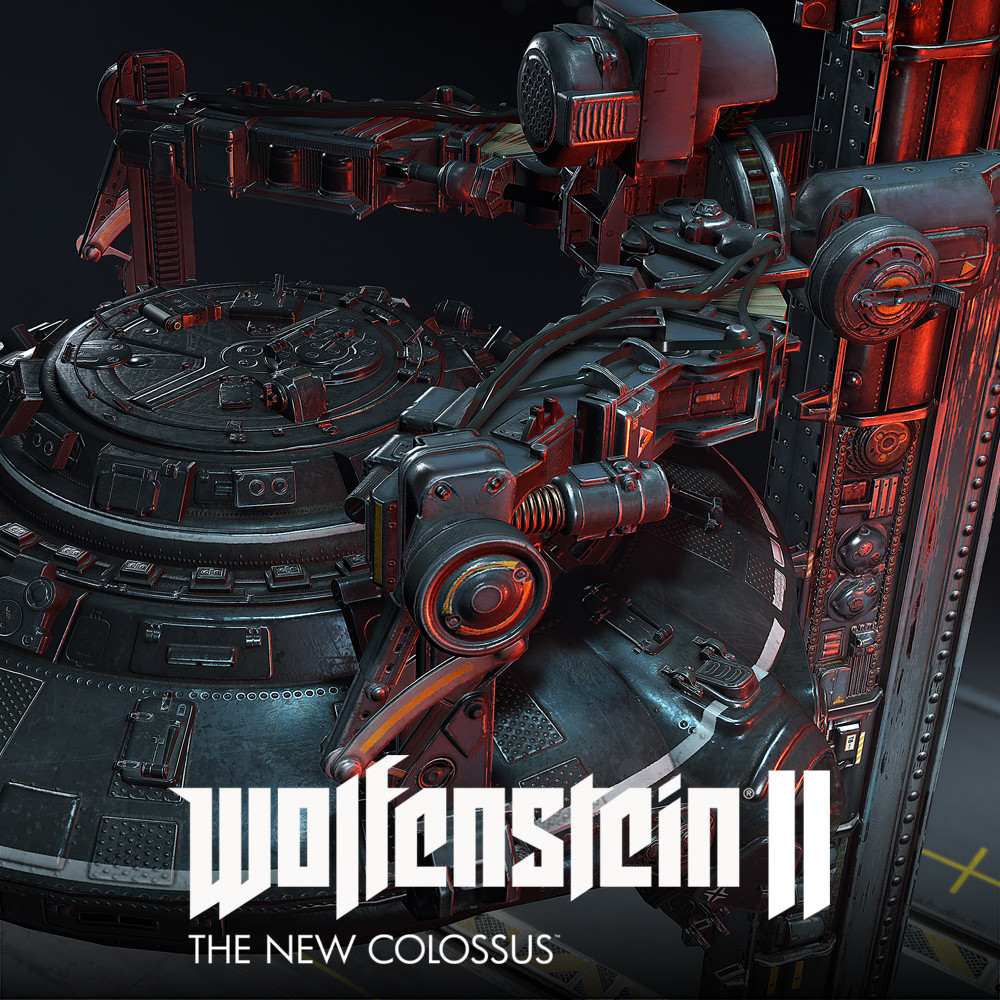 ArtStation - Wolfenstein 2:: UFO Crane