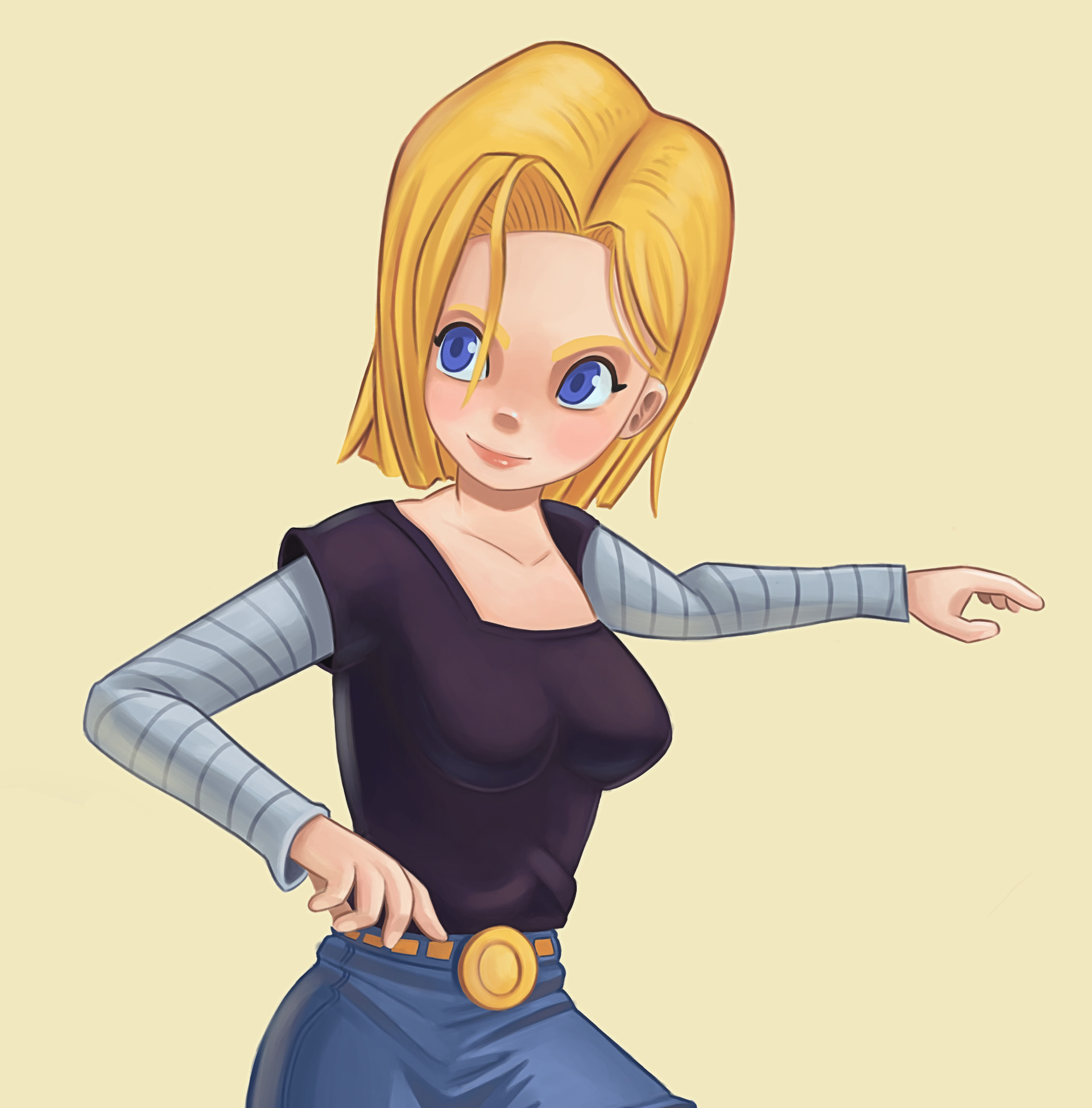 ArtStation - Android 18