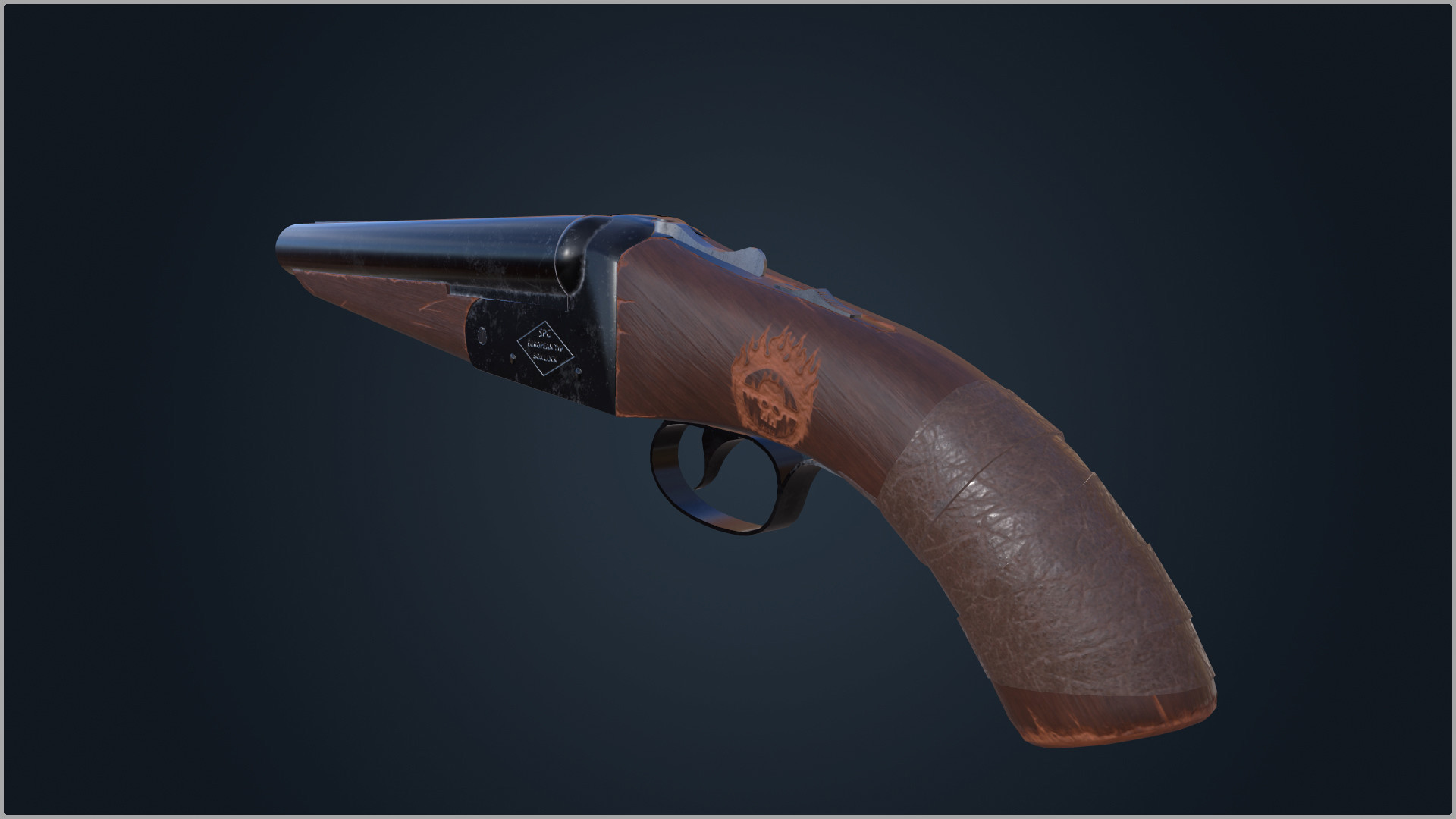 ArtStation - Shotgun Sawn-off