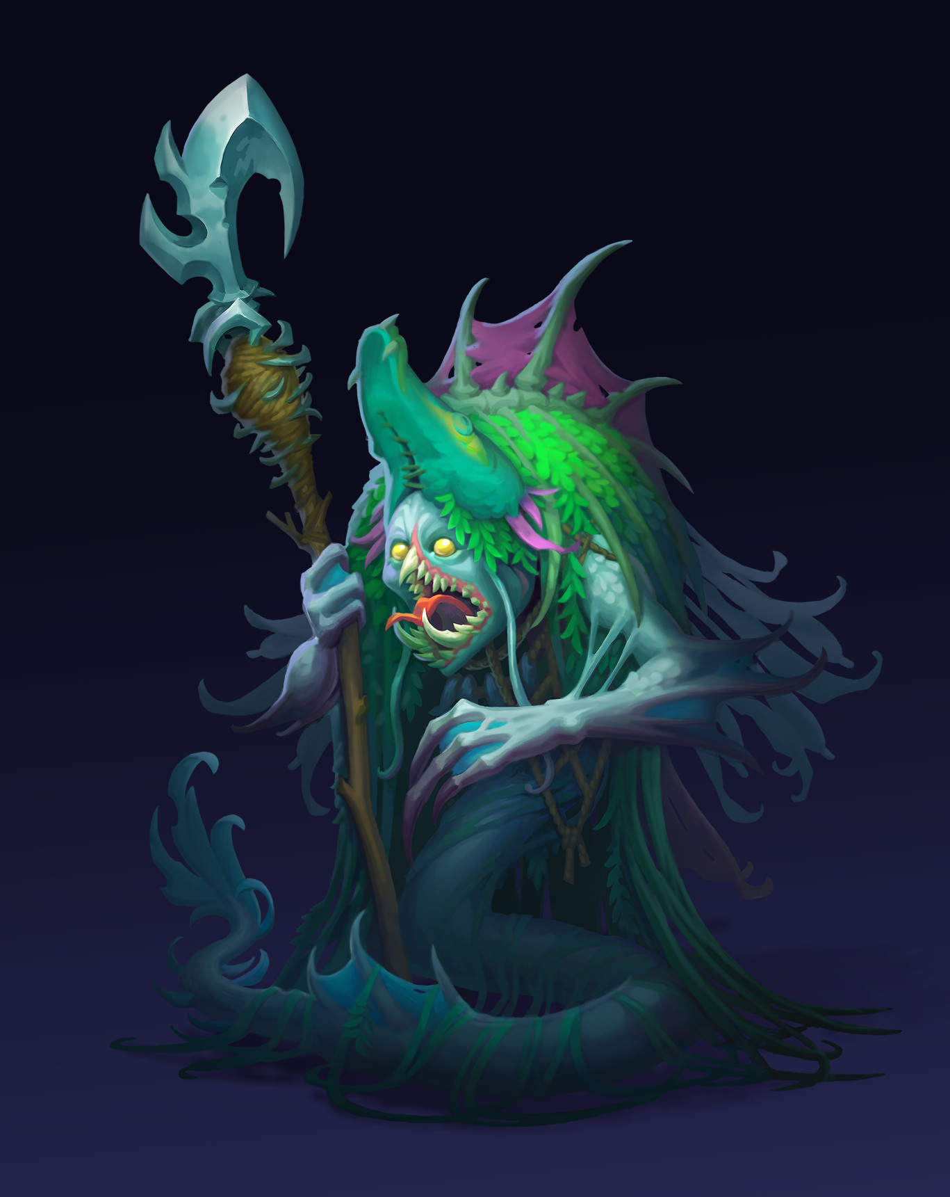 ArtStation - Swamp creature