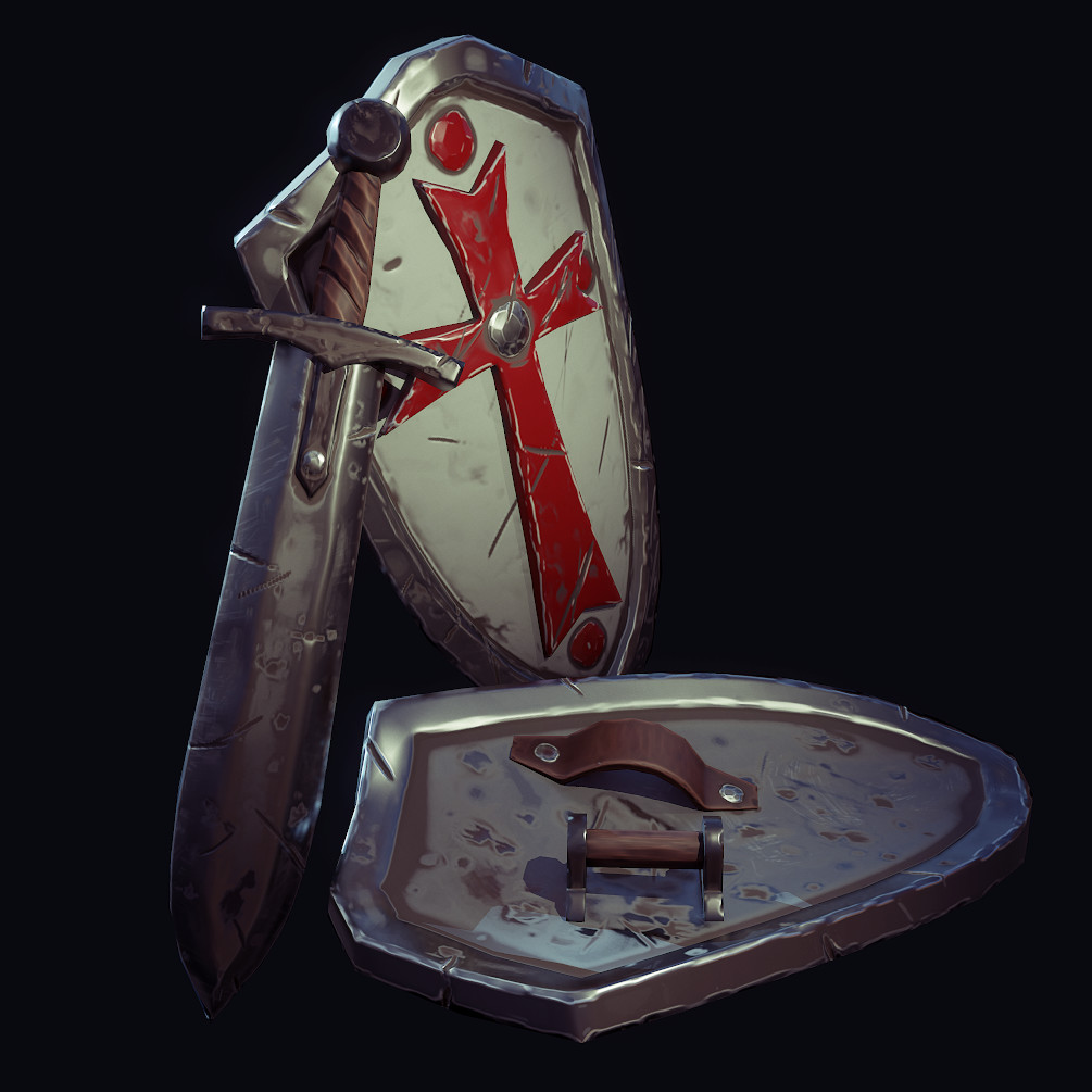 ArtStation - Stylized Weapons Commission