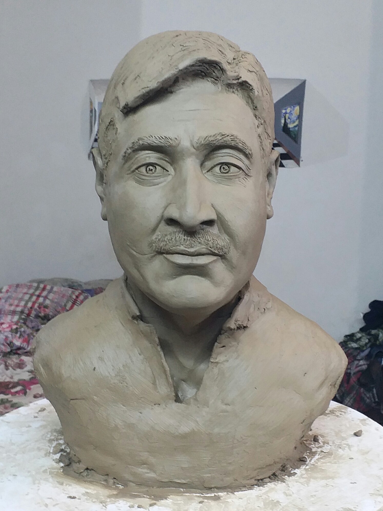 ArtStation - Head study in clay