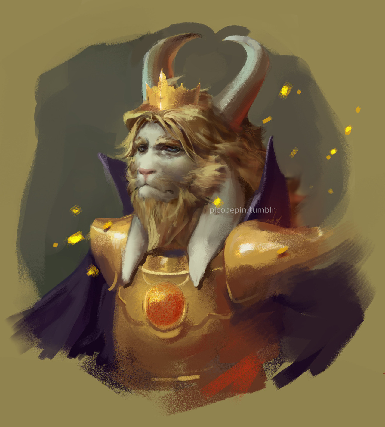 ArtStation - asgore bust