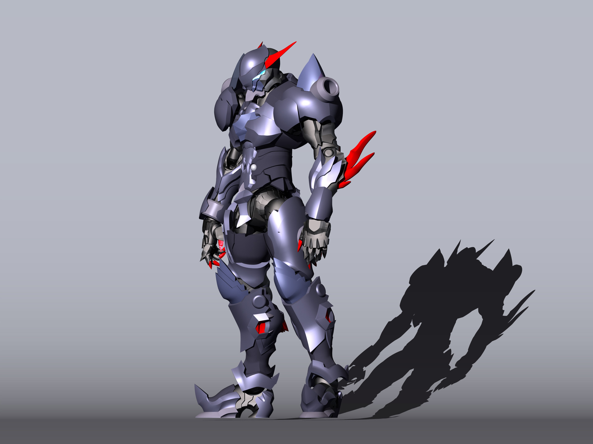 ArtStation - 《Desktop war》——Armor Fenrir