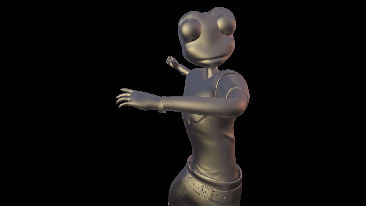 ArtStation - Frog main character videogames