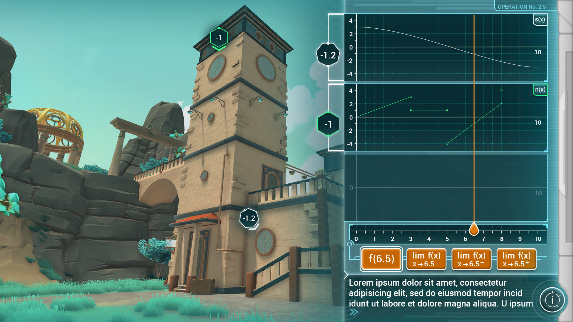 ArtStation - Puzzle Interfaces Variant: Limits - UI UX Design