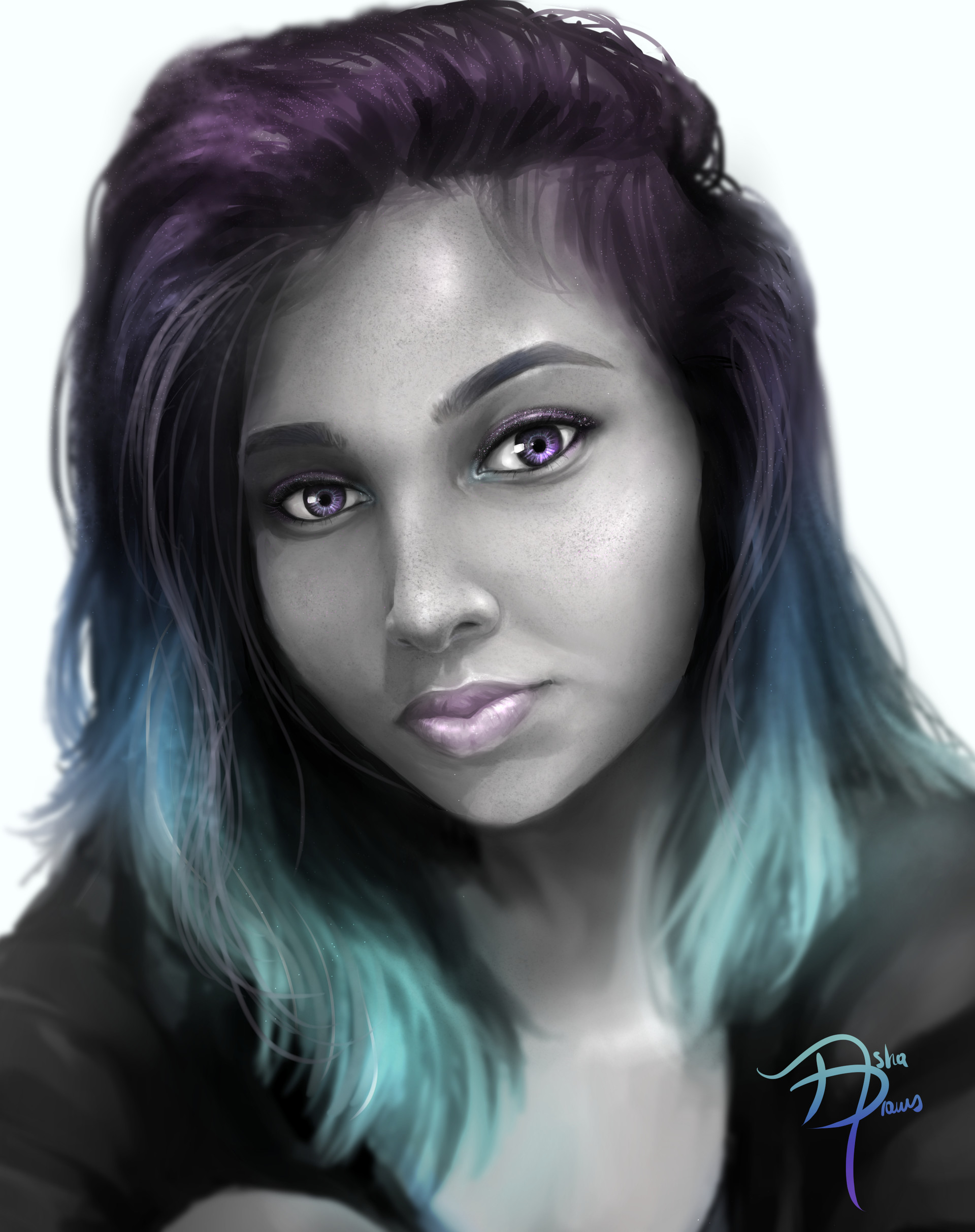 ArtStation - Aliya the Milky Way (2017)