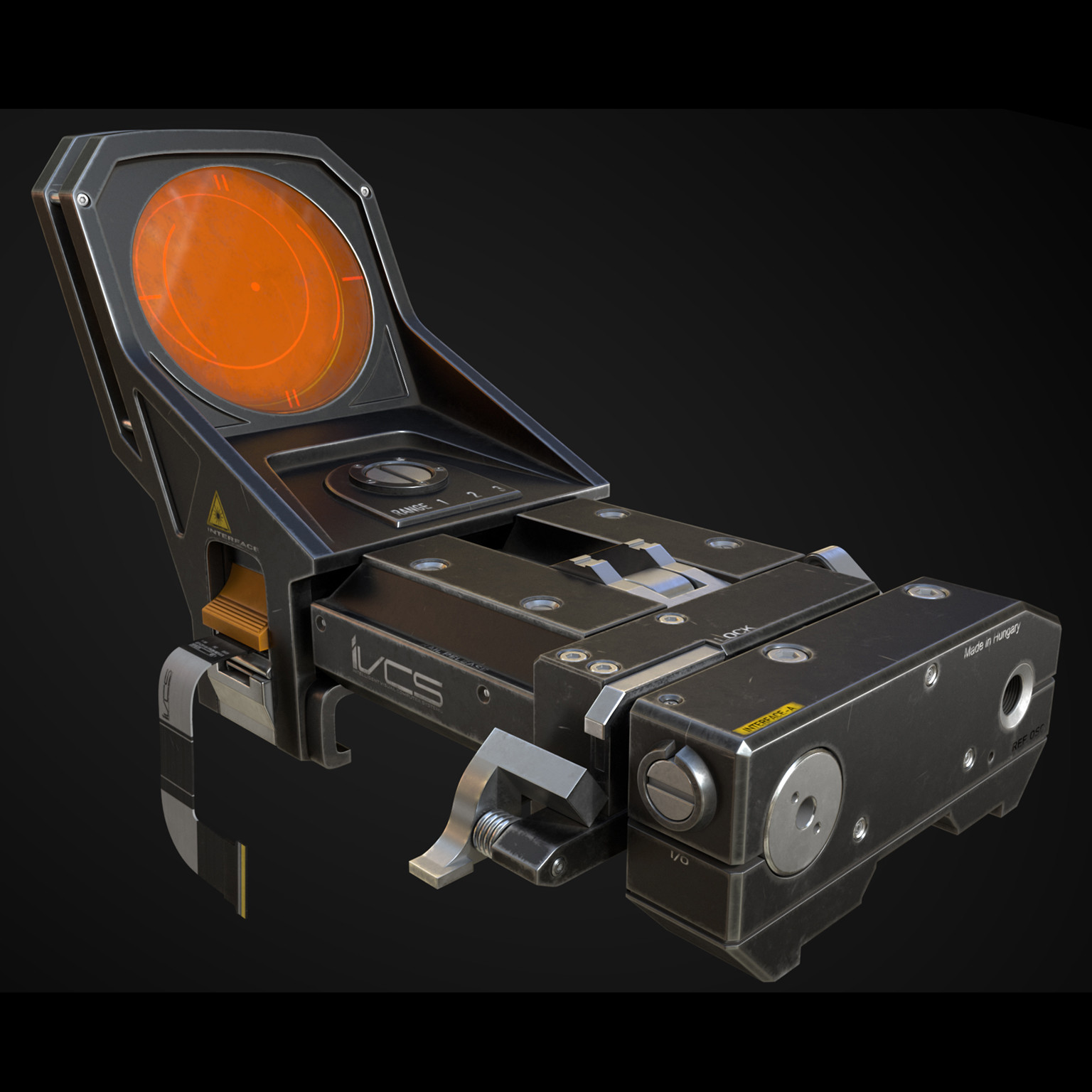 ArtStation - Holographic Sight (Textured)