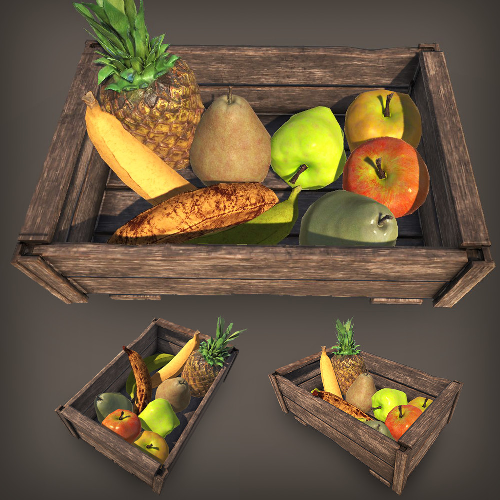 ArtStation - Fruit Crate