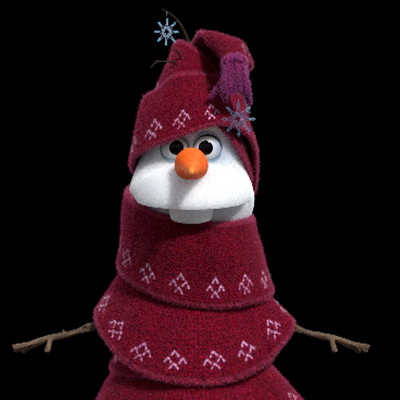 ArtStation - Olaf in his Scarf