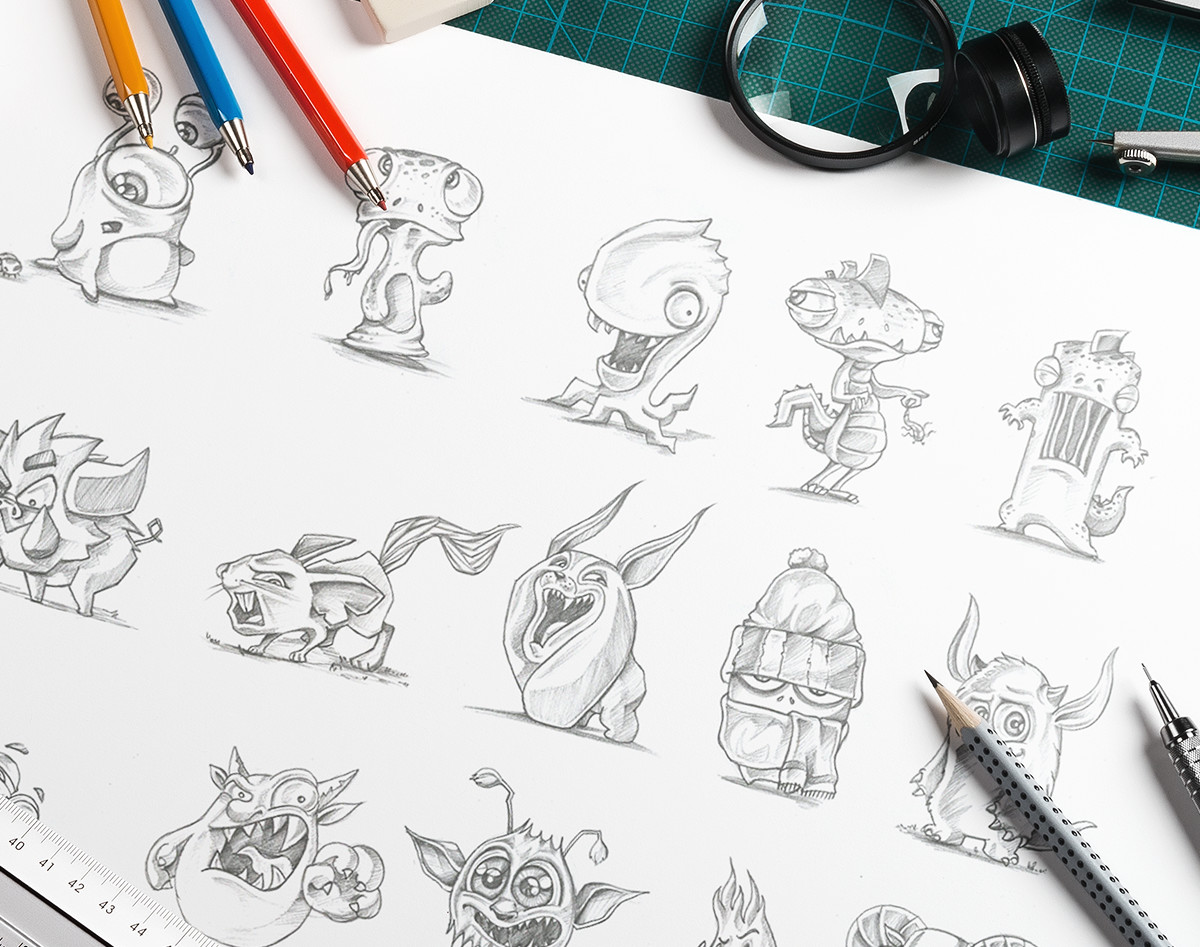 ArtStation - Monster Sketches