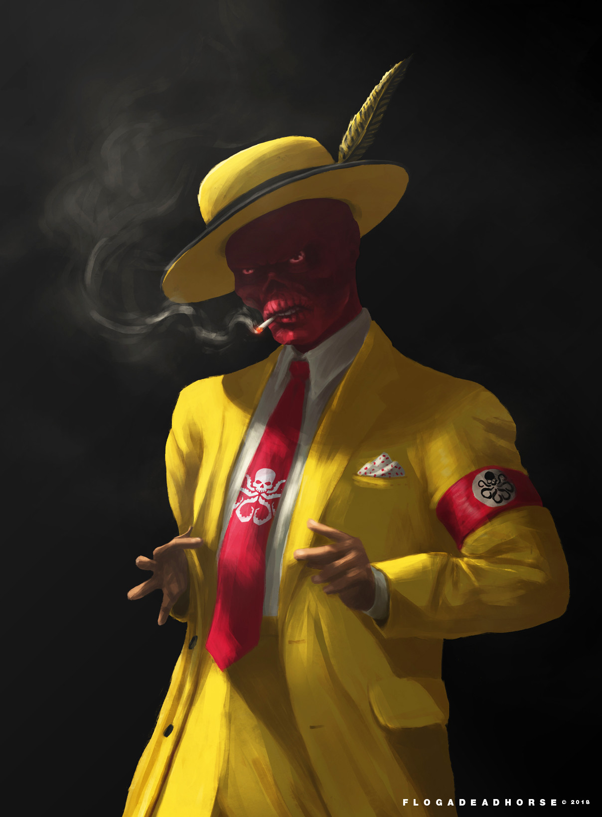 ArtStation - The Red Mask