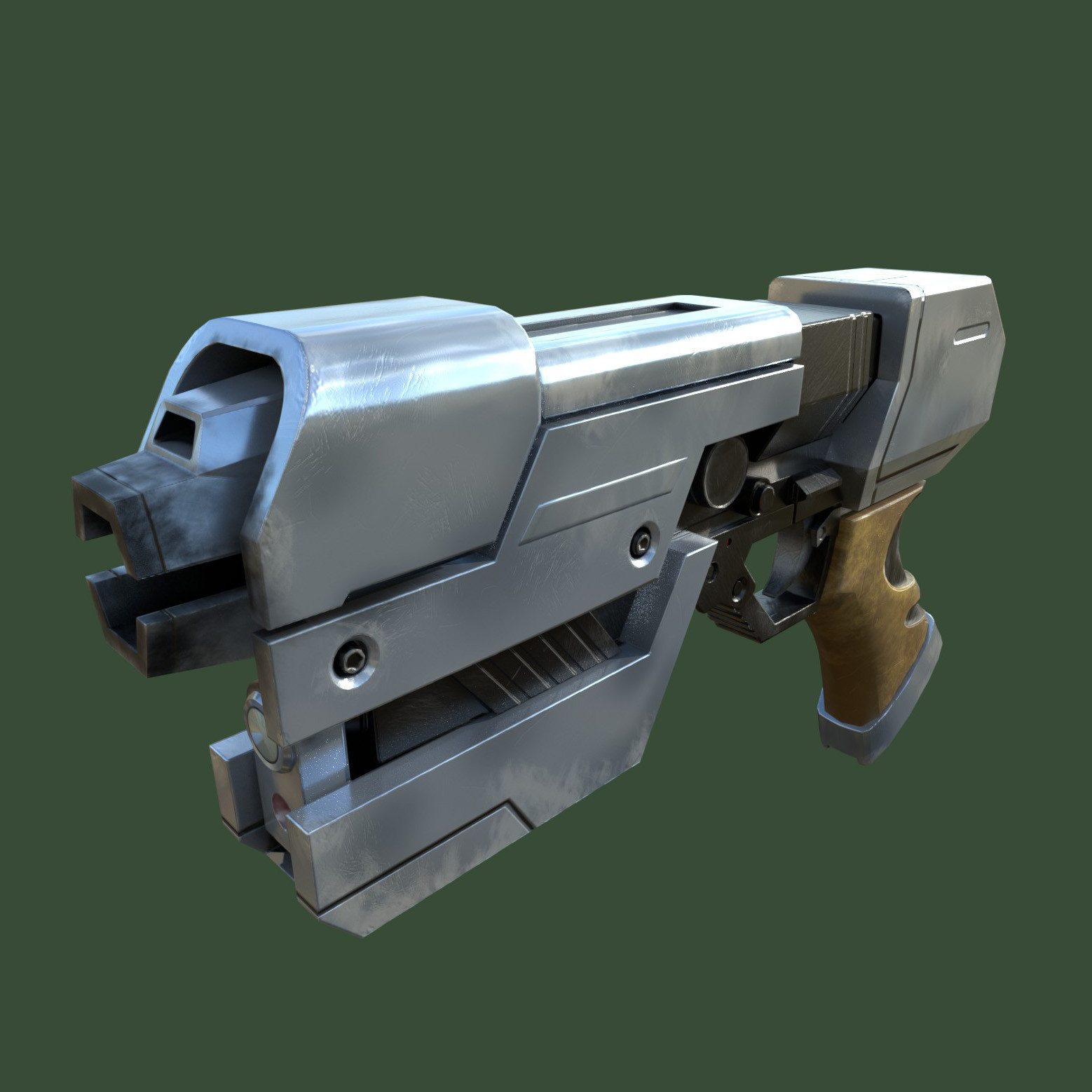 ArtStation - Paralyzer Pistol