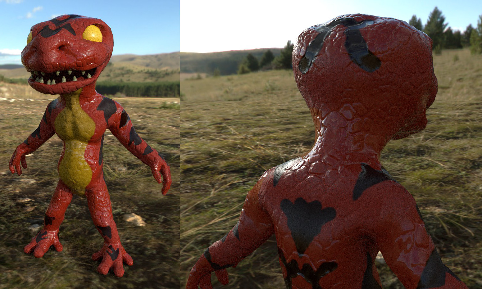 ArtStation - Grunt Monster