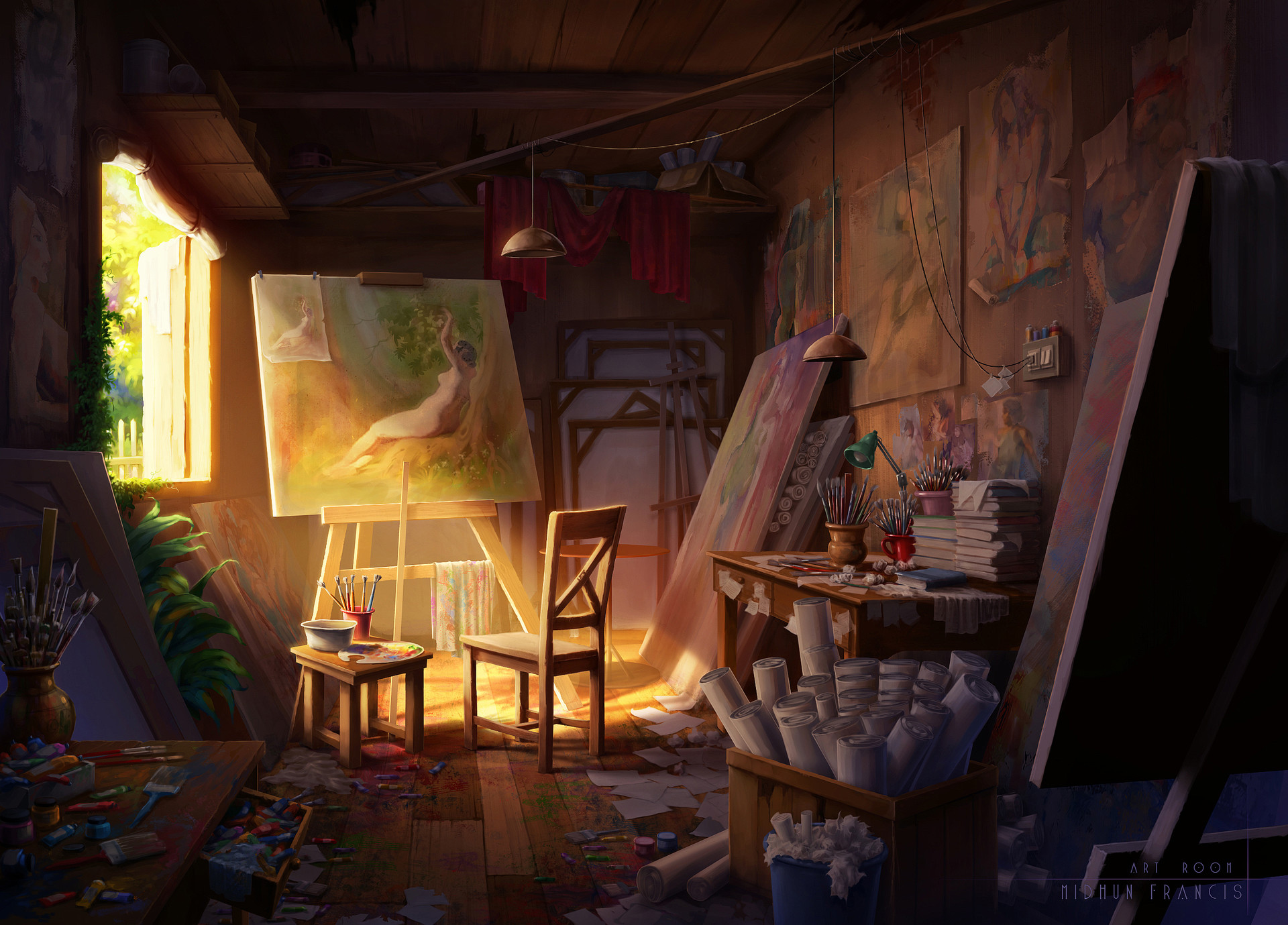 ArtStation - A R T __ R O O M