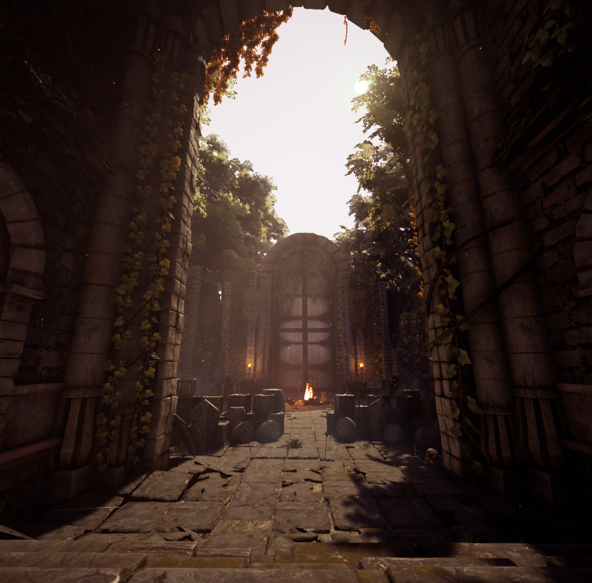 ArtStation - Farron Keep Fan Art Environment