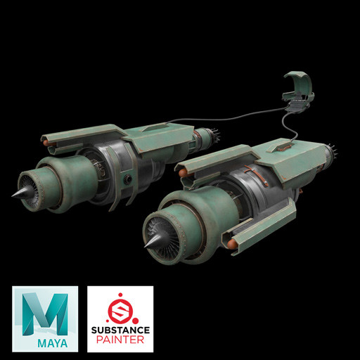 ArtStation - STAR WARS POD RACER DESIGN