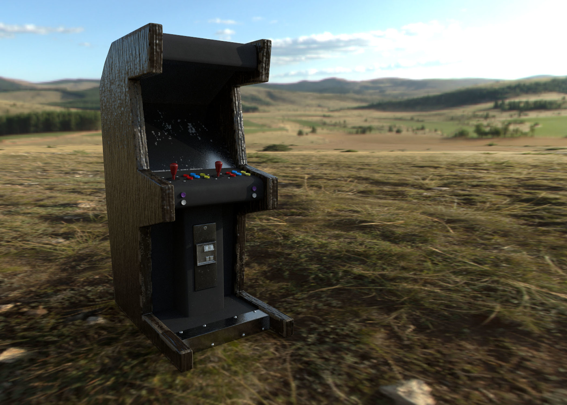 ArtStation - Arcade Machine