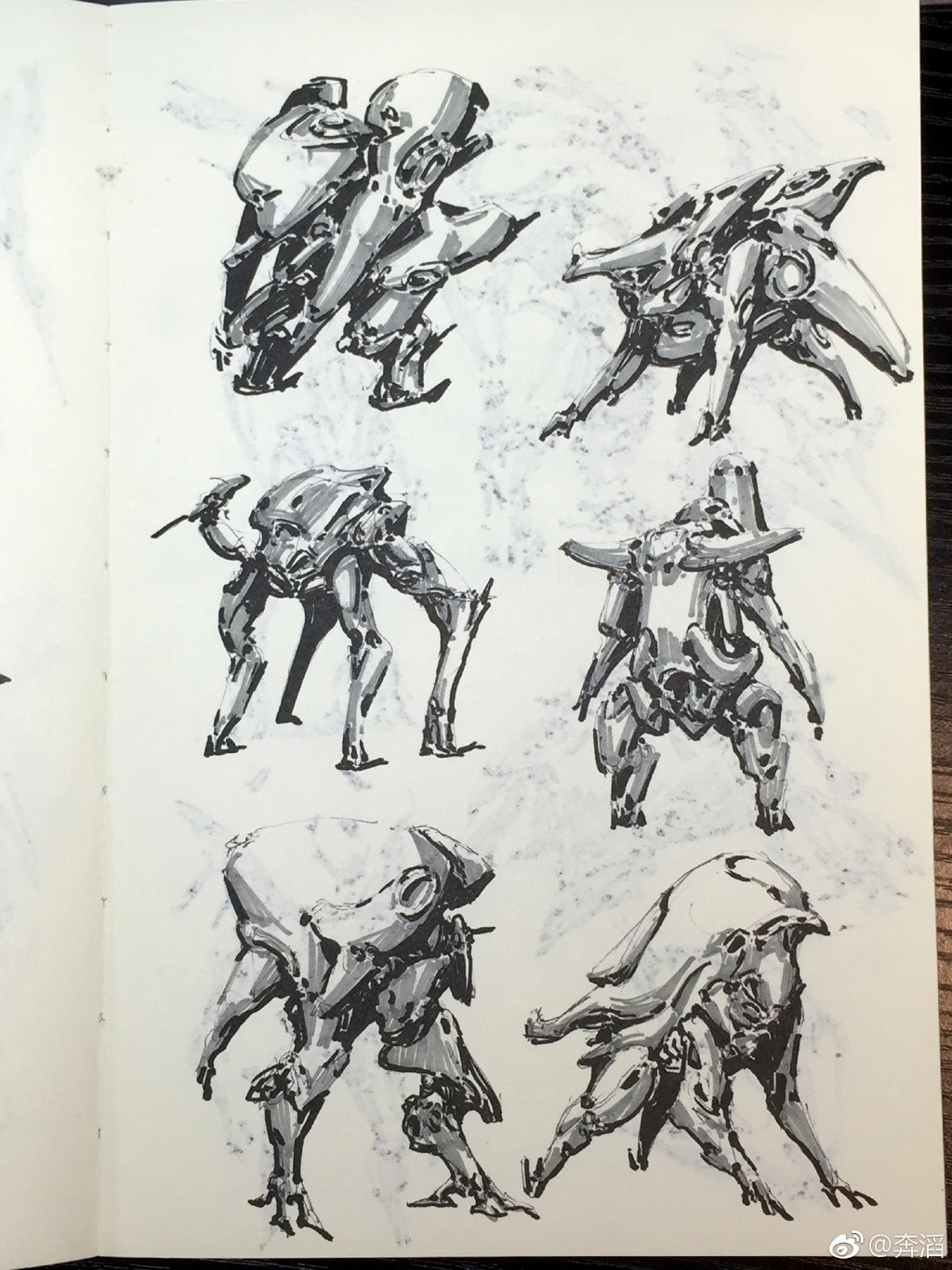ArtStation - Exercise on paper