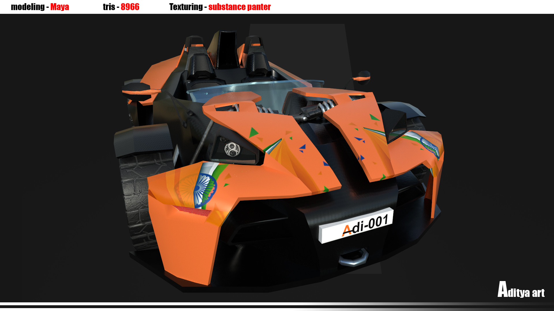 ArtStation - KTM Racing car