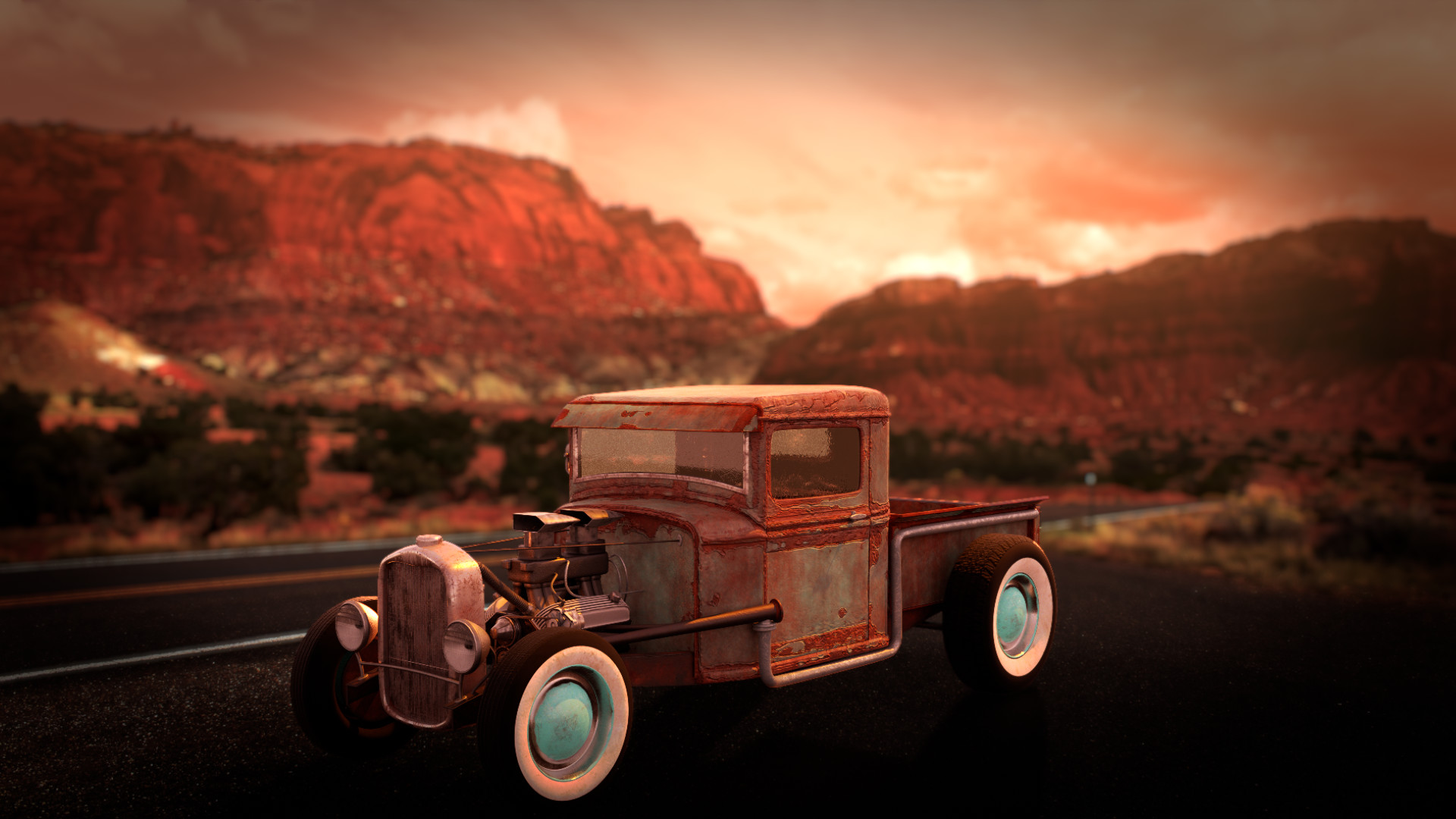 ArtStation - Rat Rod