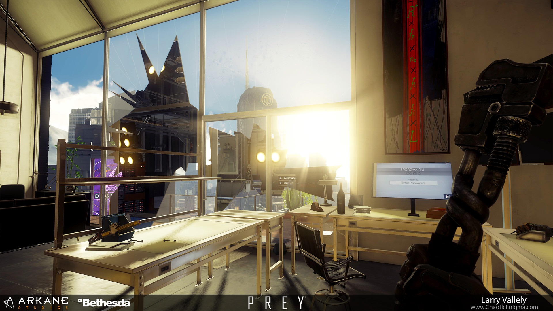 ArtStation - Arkane Studios: Prey - Simulation Labs